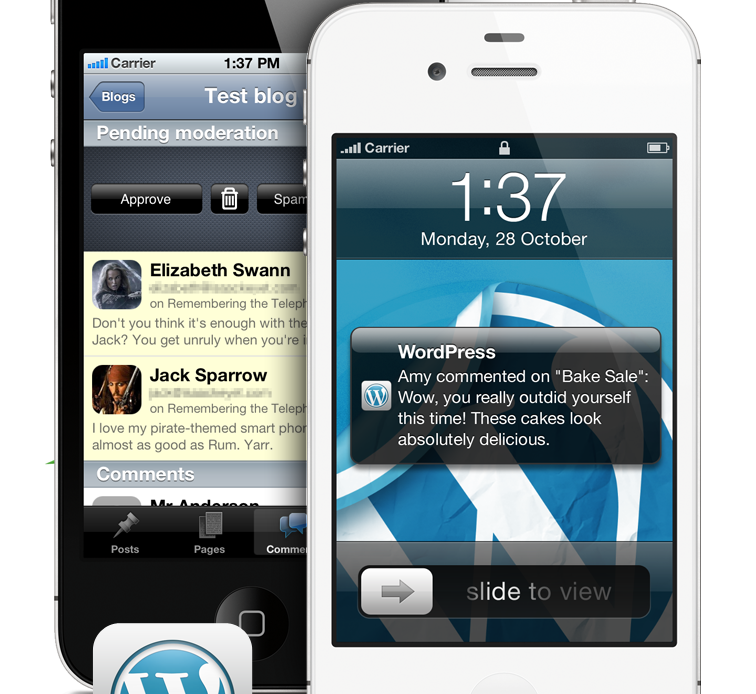 Update Your WordPress Blog On Mobile